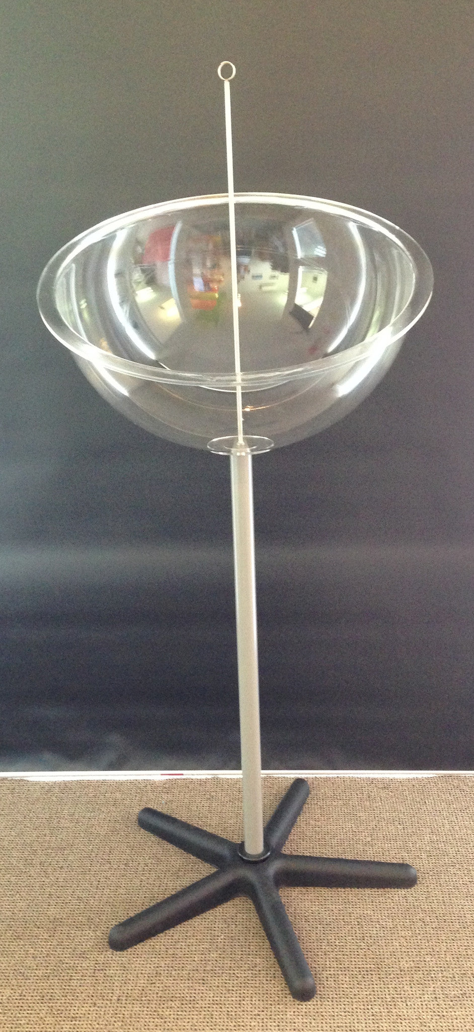 Single Perspex Bowl Stand – Maxim Displays Range T/A Cambrian Plastics Ltd