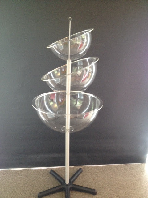 Bowls and Bowl Stands – Maxim Displays Range T/A Cambrian Plastics Ltd